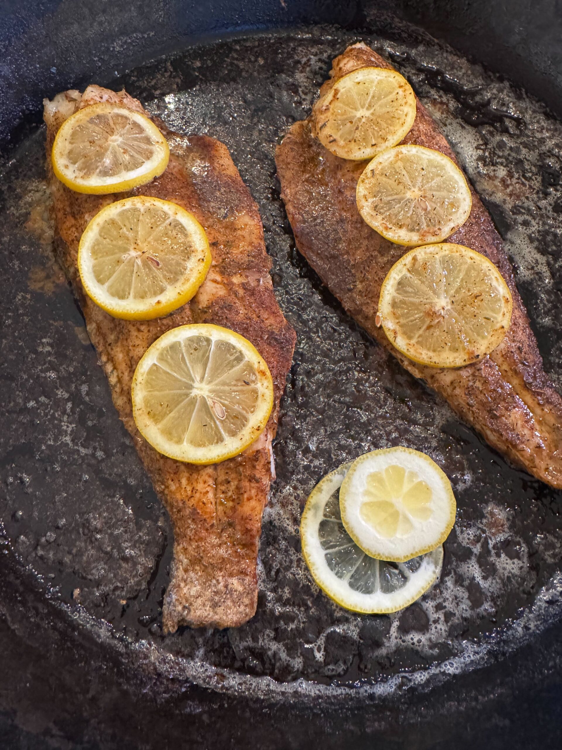 Oven Baked Blackened Redfish on the Half Shell - The One Pot Momma