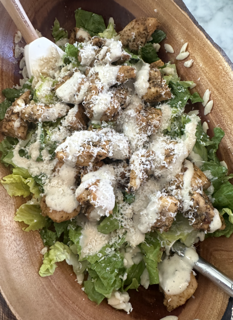 Chicken Caesar Orzo Salad - The One Pot Momma