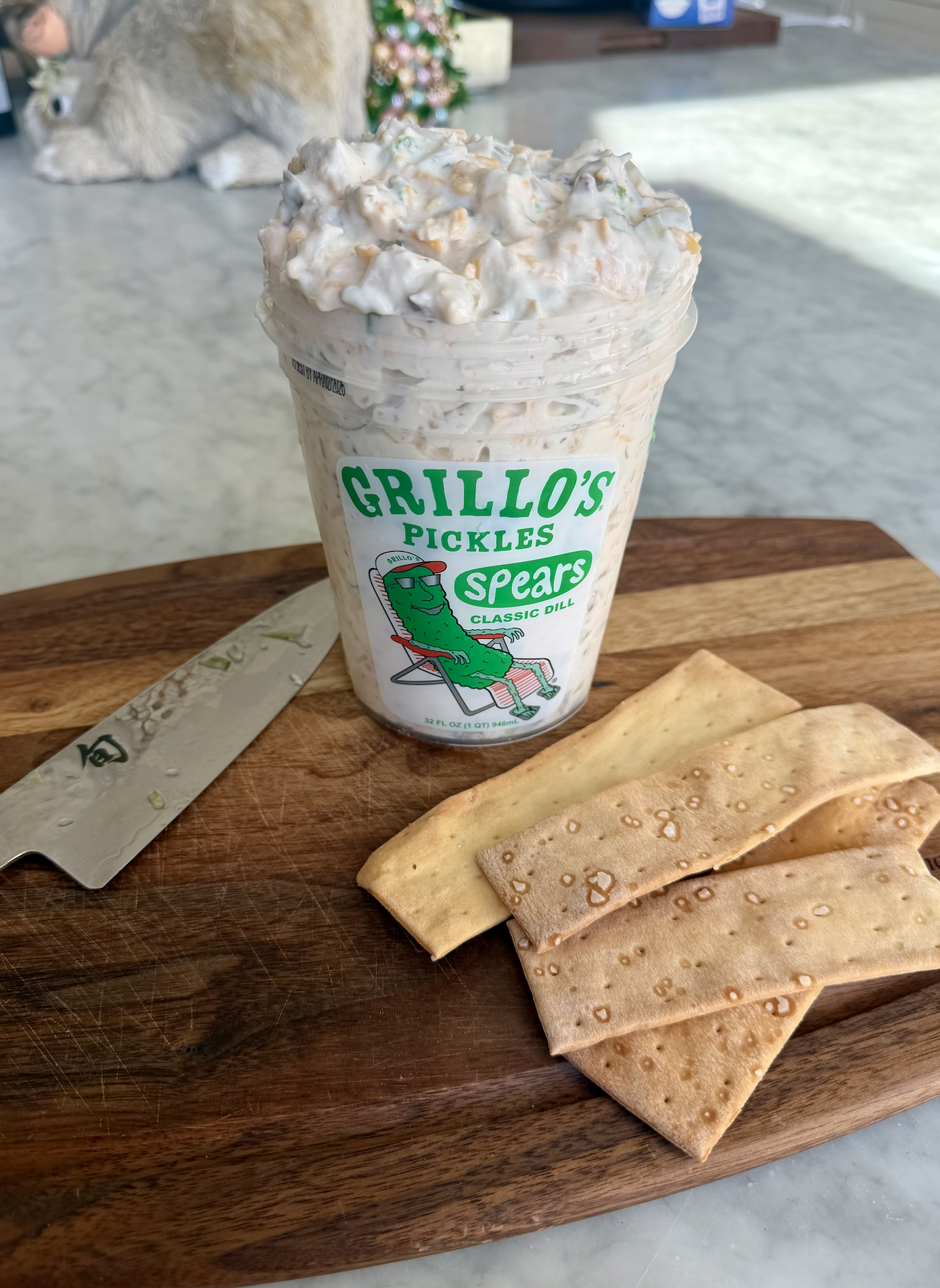 Grillo’s Pickle Dip with Chicken - The One Pot Momma
